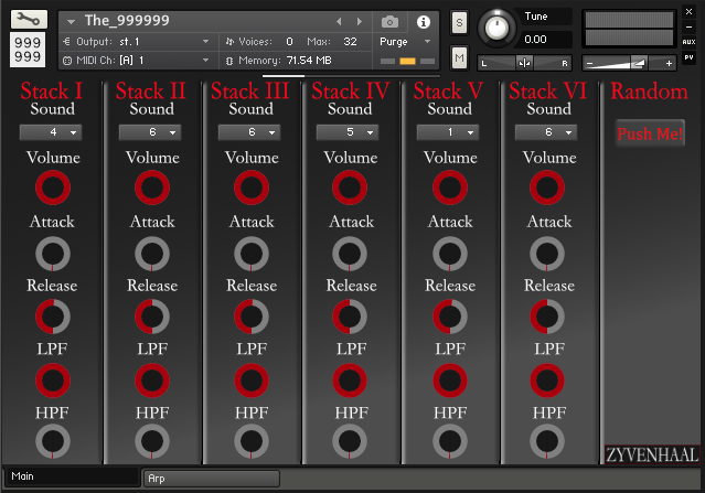 The 999999 by Zyvenhaal - Drone Synthesizer