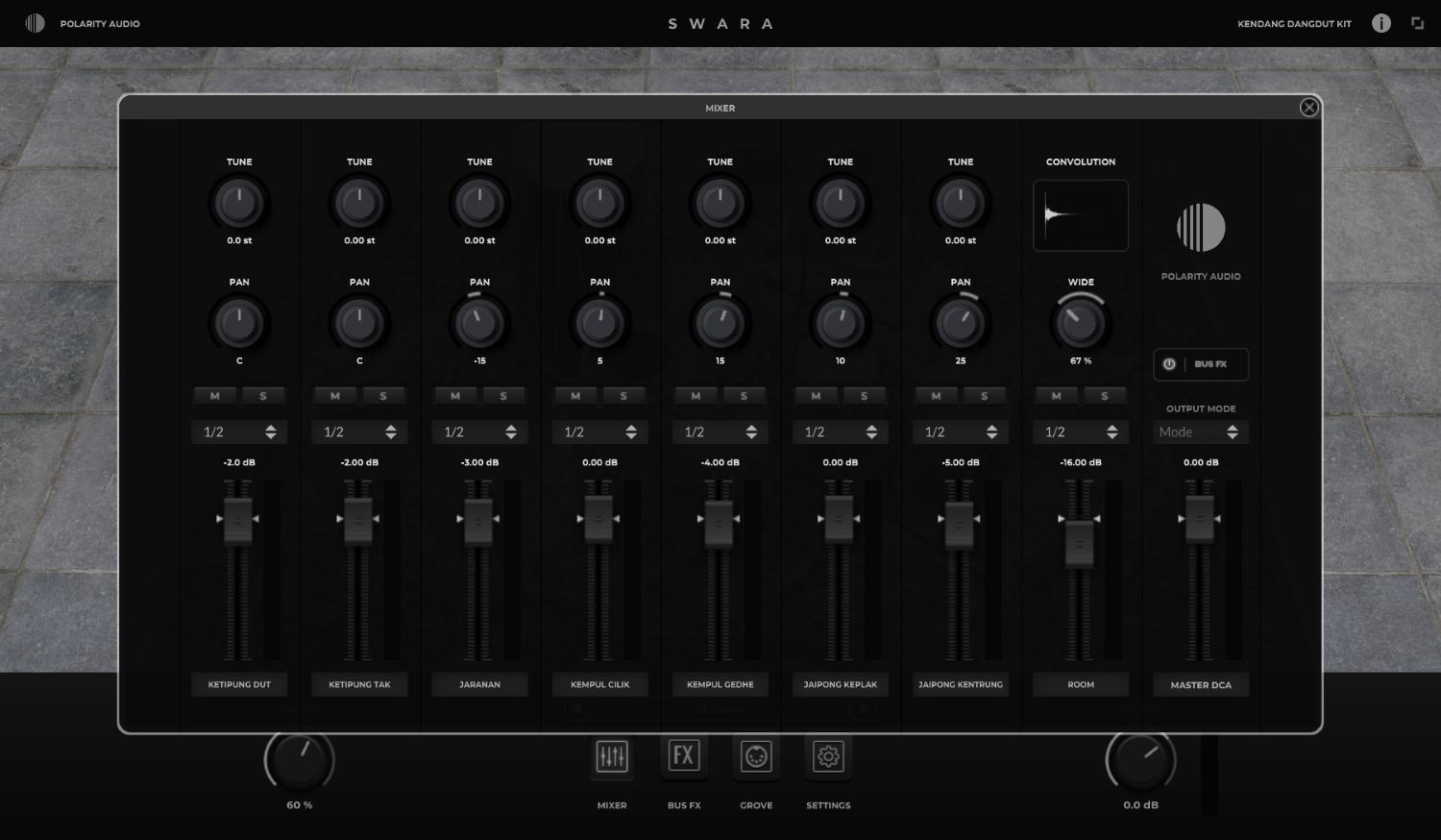 Swara Kendang Dangdut Kit by Polarity Audio - Percussion and Loops ...