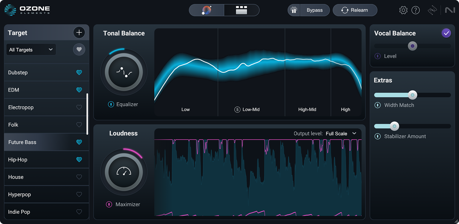 Ozone 12 Elements by iZotope - Mastering Suite Plugin VST3 Audio Unit AAX