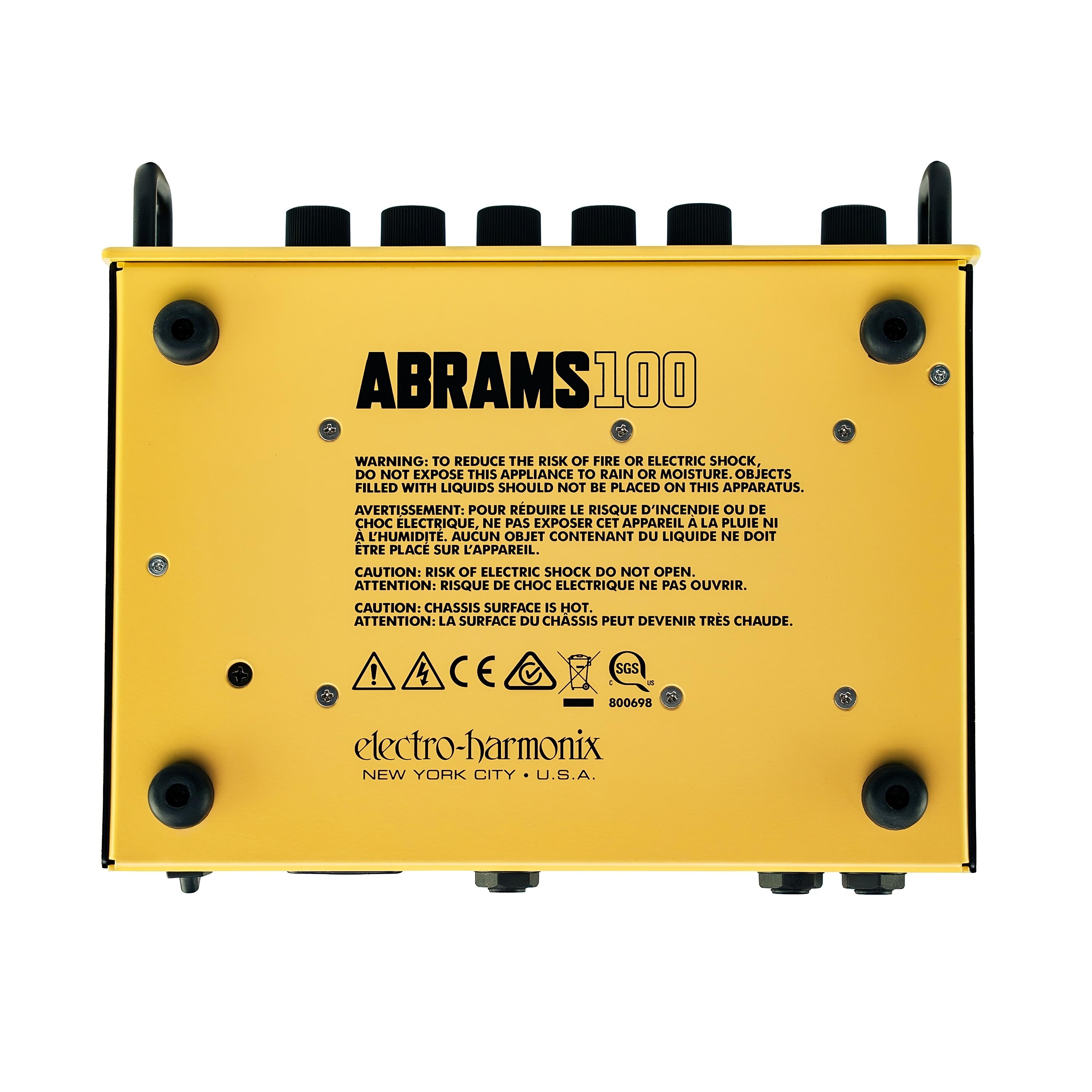 ABRAMS100 100-Watt Solid State Amplifier Head by Electro-Harmonix ...