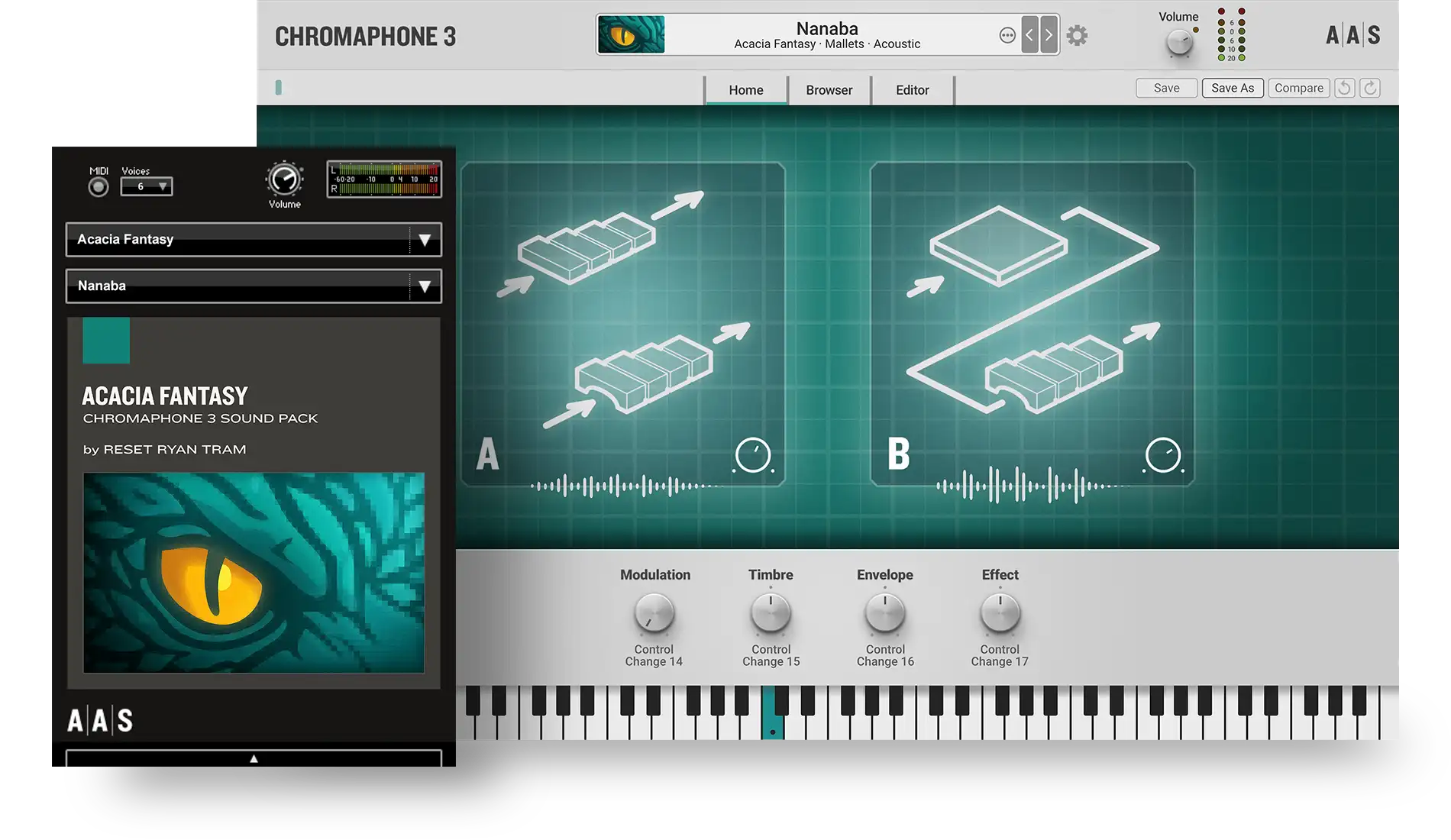 Acacia Fantasy for Chromaphone 3 by Applied Acoustics Systems - Presets ...