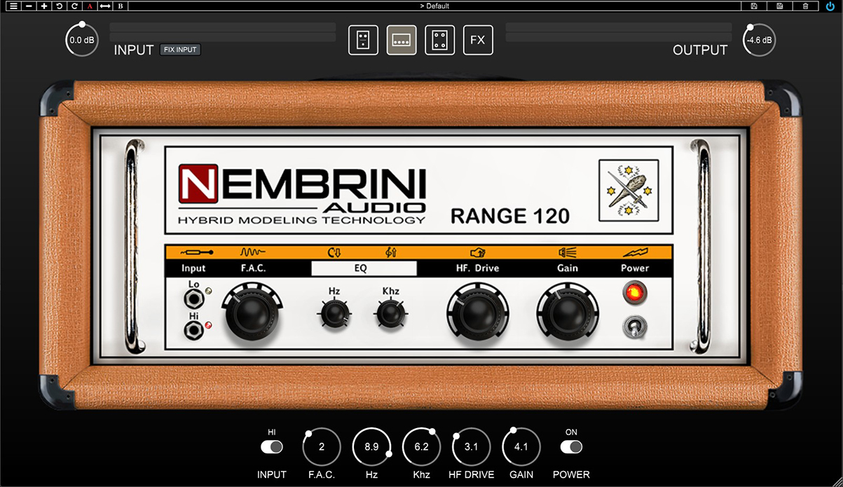 NA Range 120 Guitar Amplifier by Nembrini Audio - Amp Modeling Plugin ...