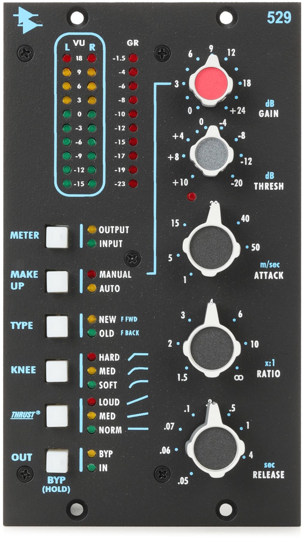 529 Stereo Compressor by API - 500 Series Application