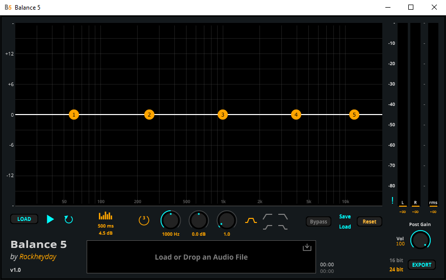 Balance 5 - High-Precision Parametric Equalizer by Rockheyday - EQ ...