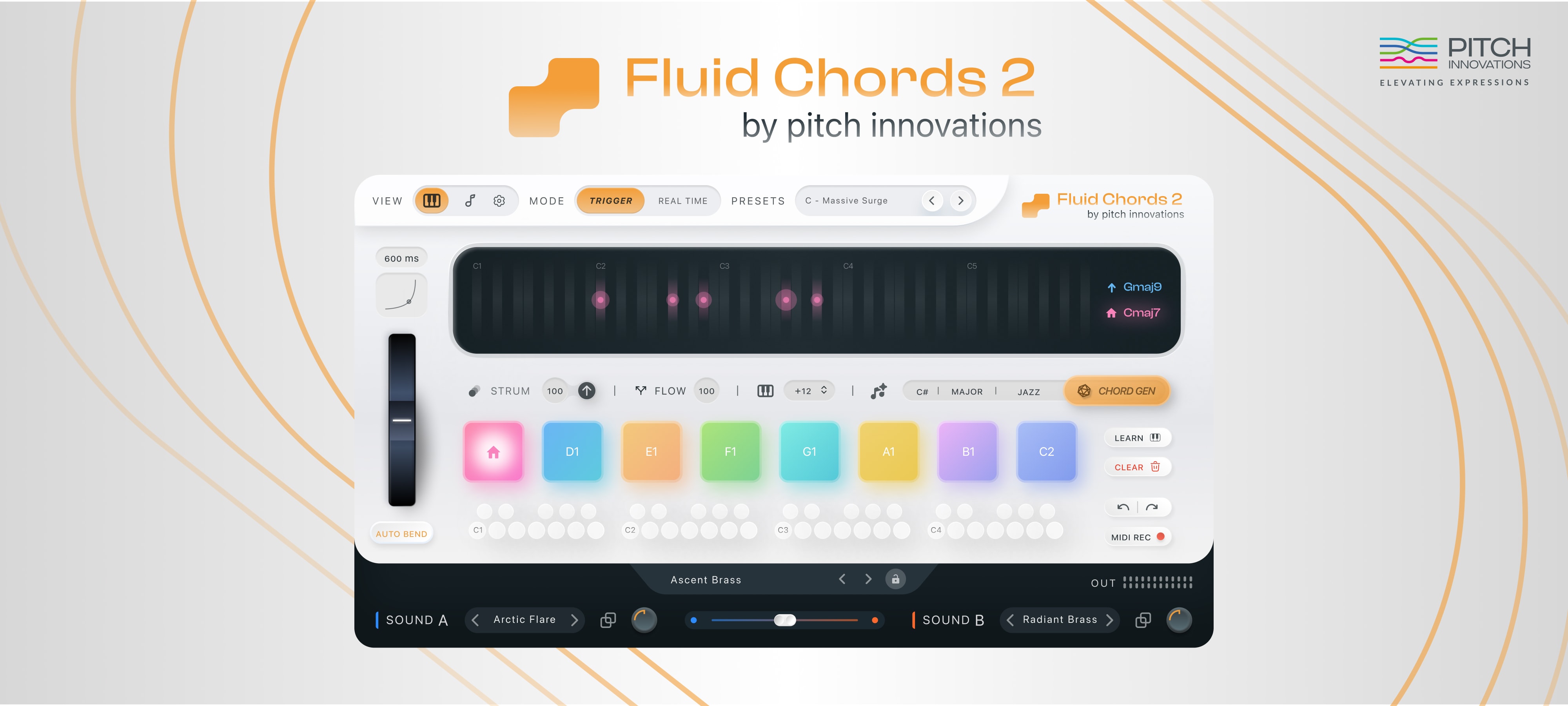 Fluid Chords 2 by Pitch Innovations - MPE FX / Utility Plugin VST VST3 ...