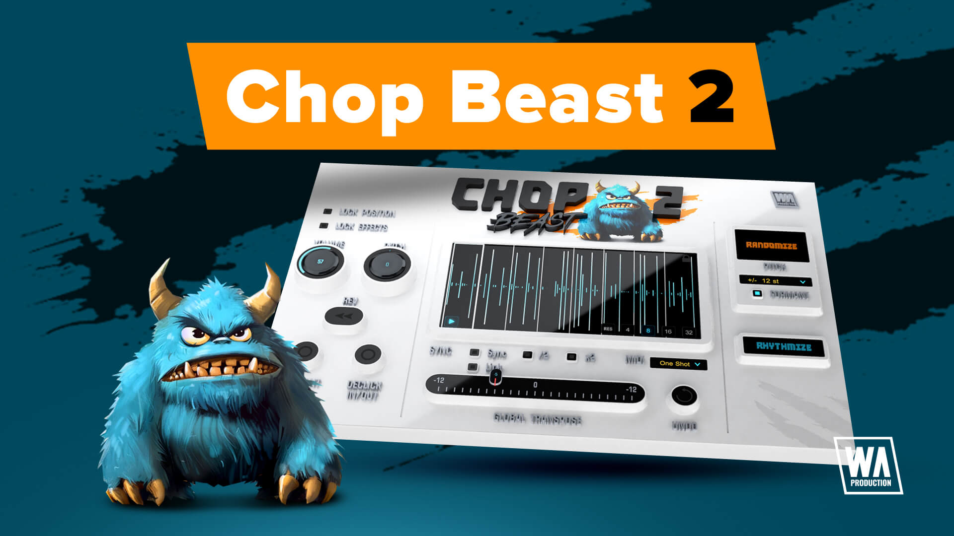 ChopBeast 2 by W. A. Production - Loop Slicer Plugin VST VST3 Audio ...