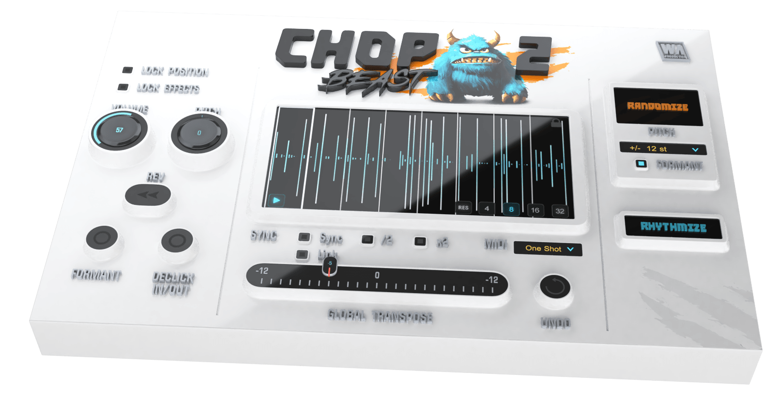 ChopBeast 2 by W. A. Production - Loop Slicer Plugin VST VST3 Audio ...