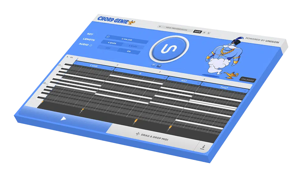 Chord Genie by Unison Audio - Chord Progression Generator Plugin VST ...