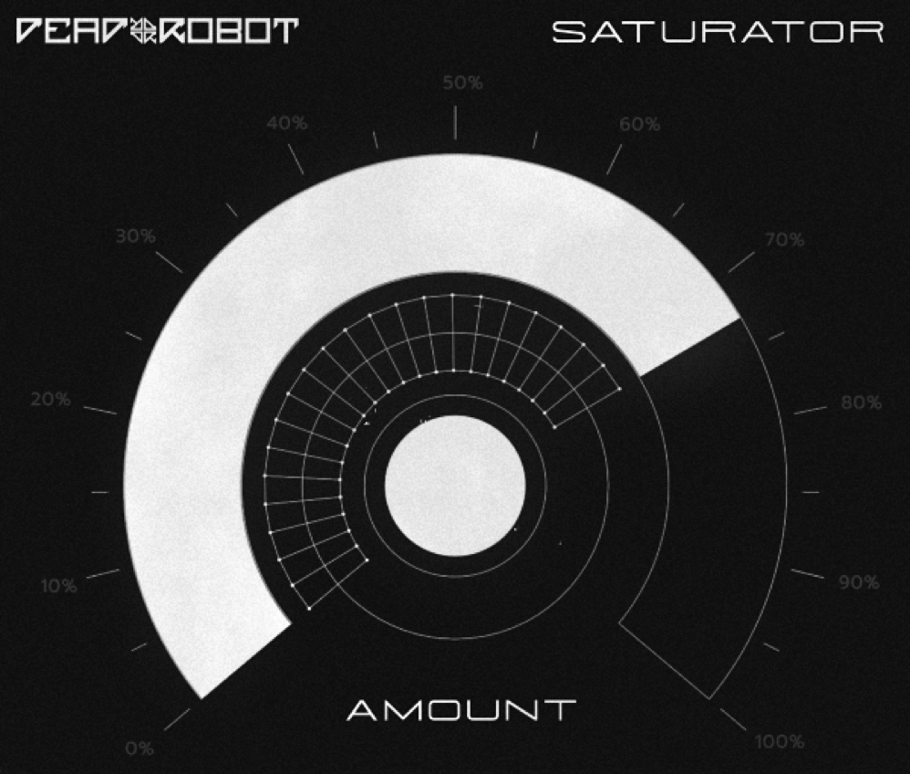 DR Saturator v1 by Dead Robot - Distortion Plugin VST VST3 Audio Unit