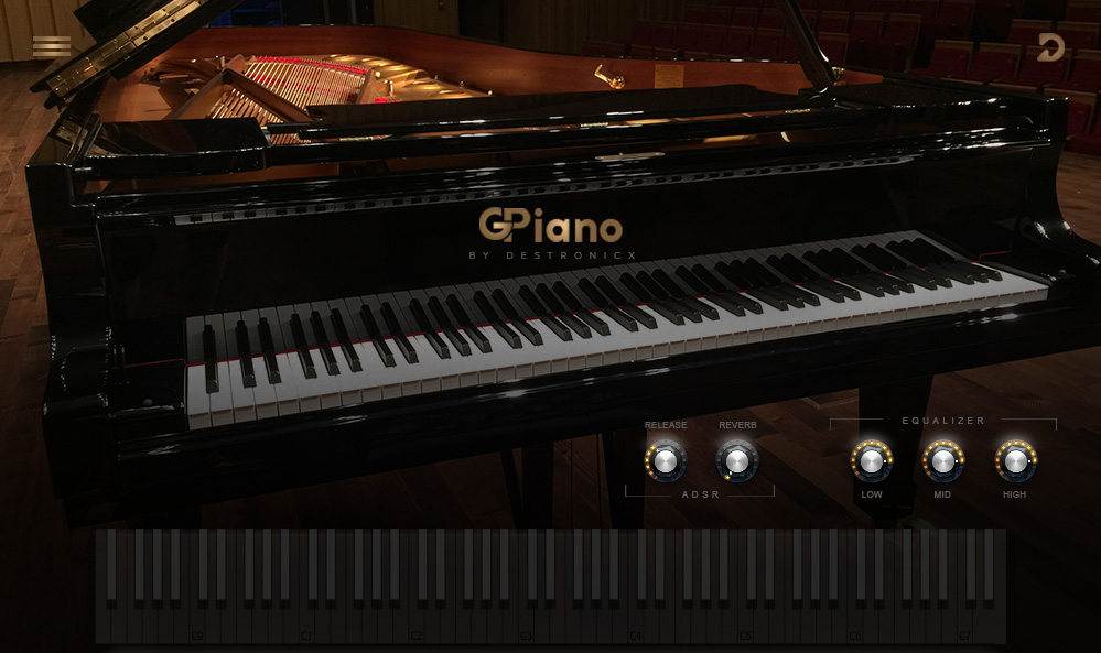 G Piano by Destronicx - Piano Harmonics Plugin VST VST3