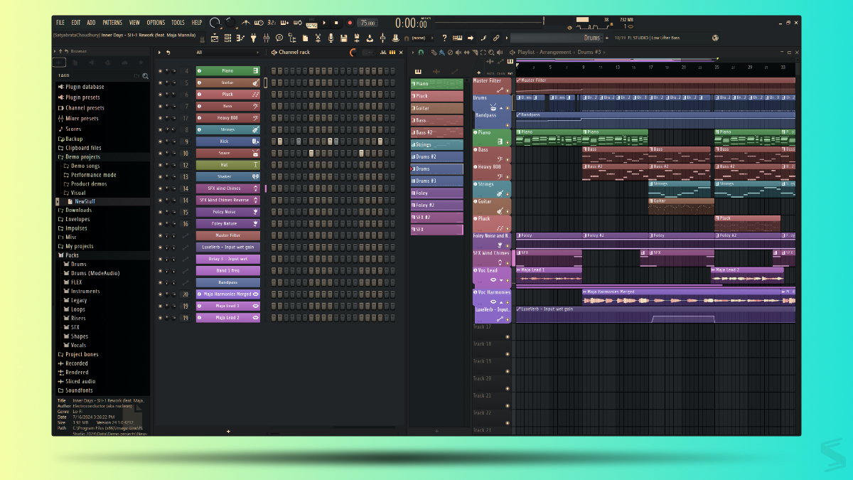 satYatunes KVR Blog: satYatunes releases "Gothic" Dark Theme for FL Studio
