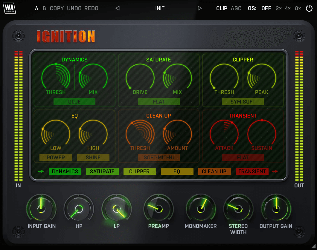 Ignition by W. A. Production - Multi FX Plugin VST VST3 Audio Unit AAX