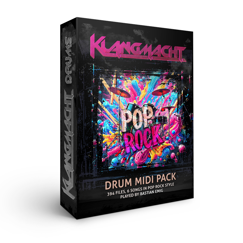 Pop Rock MIDI Pack - performed by Bastian Emig by Klangmacht - midi pack