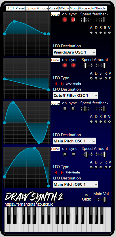 Draw Synth 2 by Fernando Tanzo - Synth (FM) Wave Plugin VST VST3