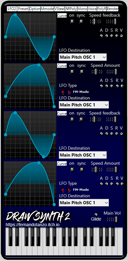 Draw Synth 2 by Fernando Tanzo - Synth (FM) Wave Plugin VST VST3