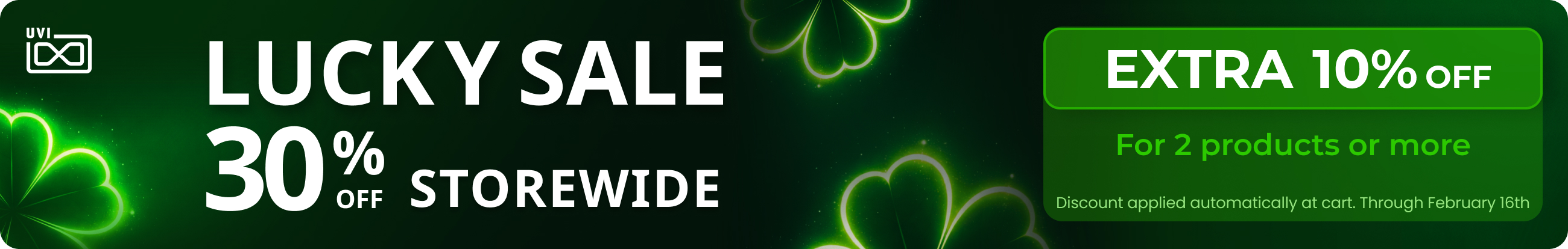 UVI launches Lucky Sale alongside new website and branding