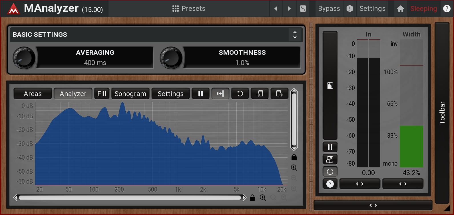MAnalyzer by MeldaProduction - Analyser / Monitor Plugin VST VST3 Audio ...