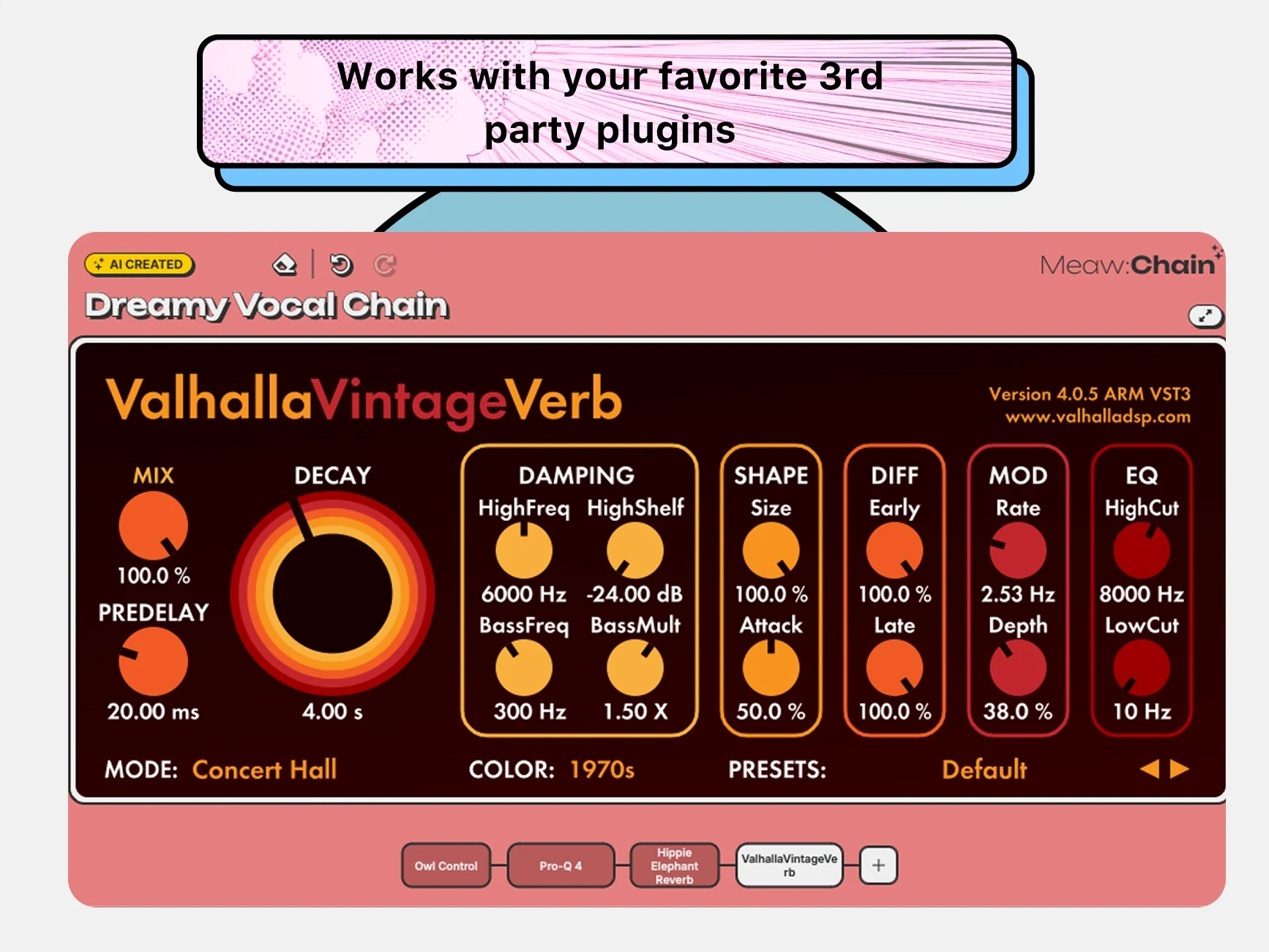 Safari Audio releases Meaw:Chain - AI Plugin Chain Builder