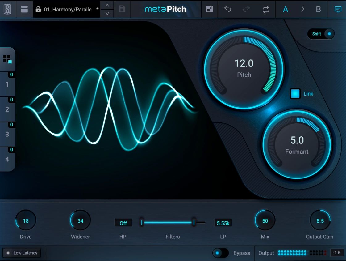 MetaPitch by Slate Digital - Pitch Shifter Plugin VST VST3 Audio Unit AAX