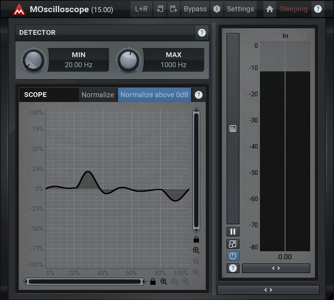 MOscilloscope by MeldaProduction - Oscilloscope Plugin VST VST3 Audio ...