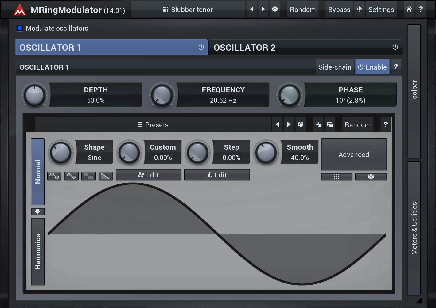 MRingModulator by MeldaProduction - Ring Modulator Plugin VST VST3 ...