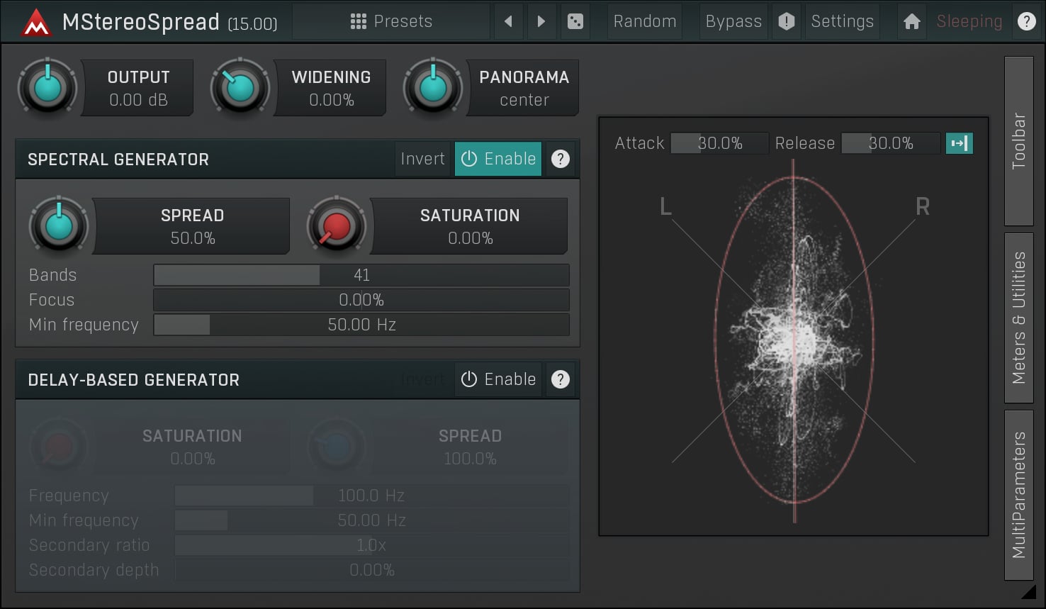 MStereoSpread by MeldaProduction - Stereo Expander Plugin VST VST3 ...