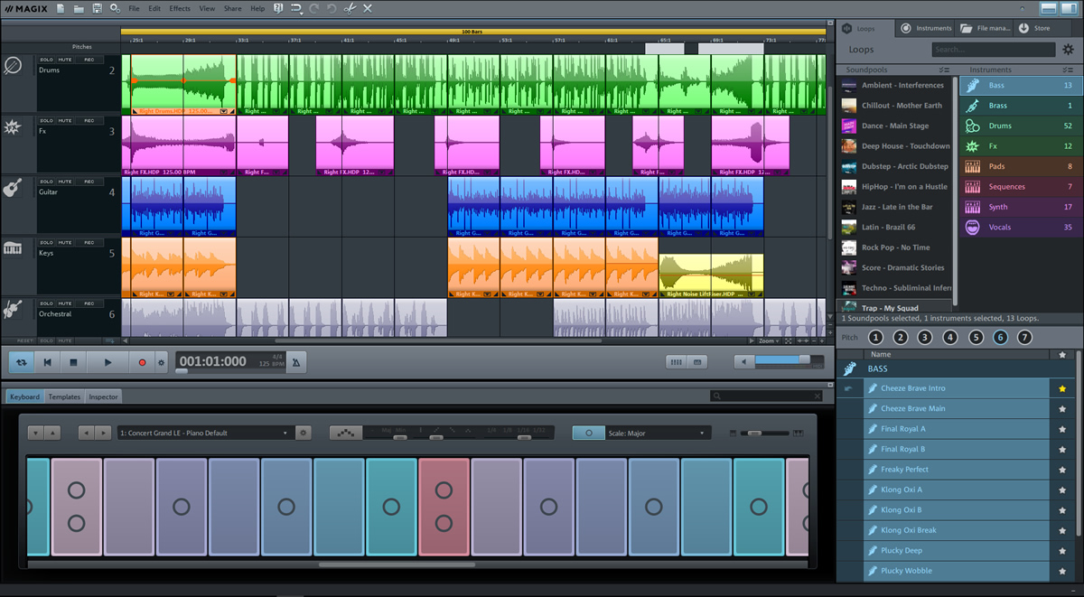 MAGIX Releases New Music Maker Professional Audio Engine True