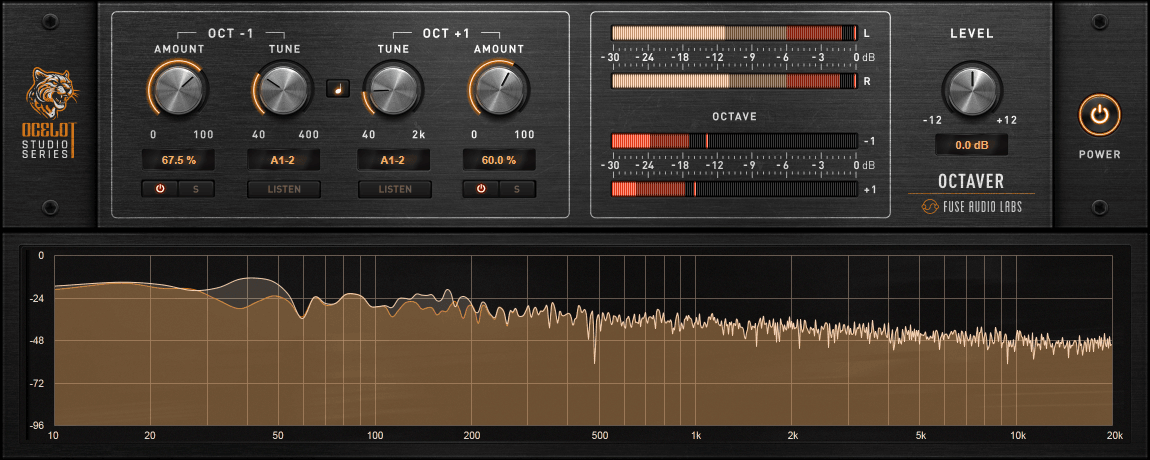 OCELOT Octaver Dual Octave Engine by Fuse Audio Labs - Octaver Plugin ...