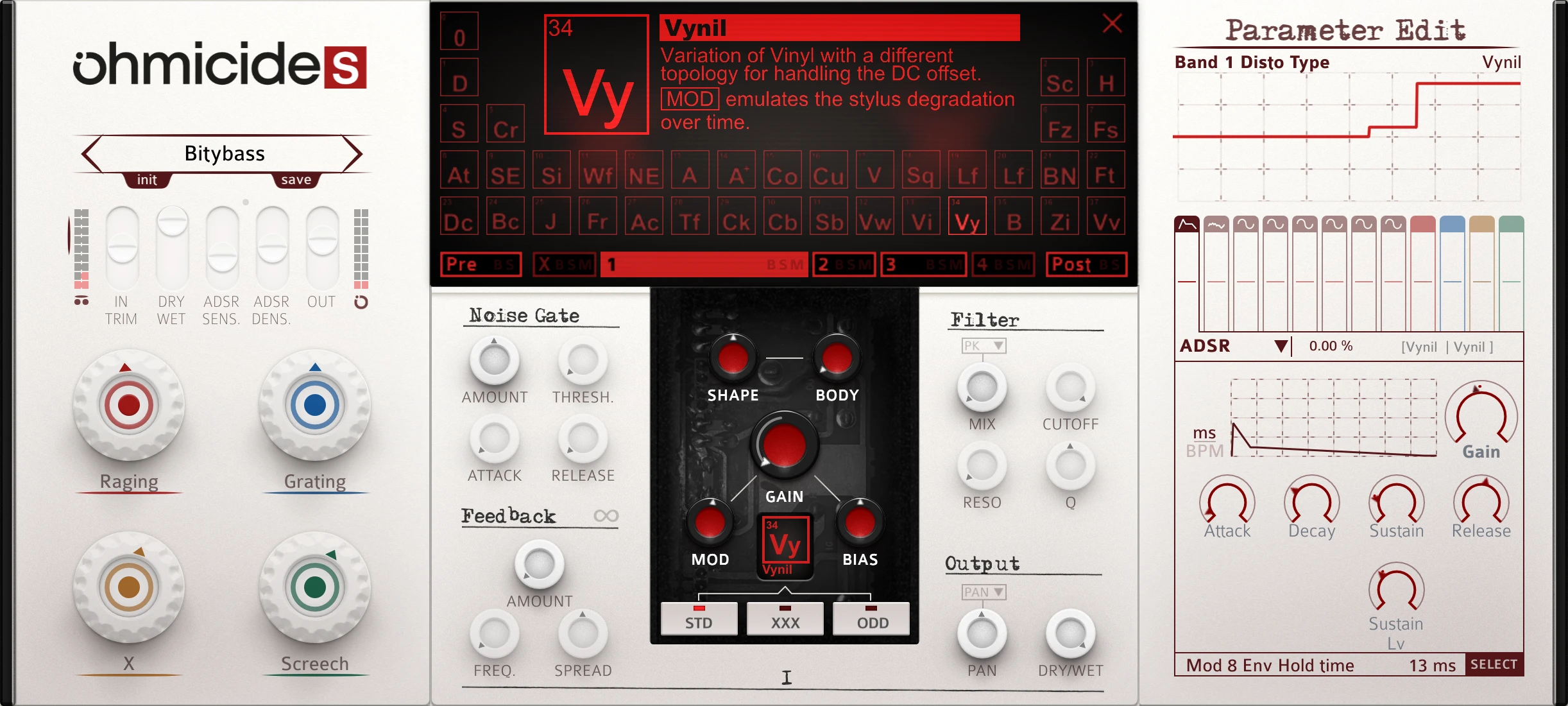 Ohmicide[S] by Ohm Force - Multiband distortions/dynamics Plugin VST ...
