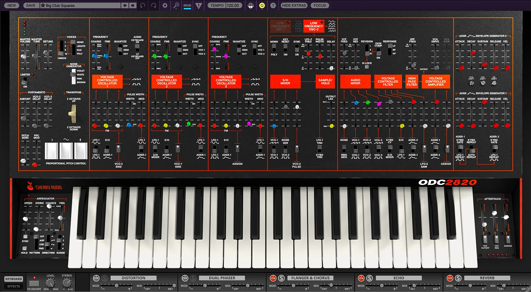 ODC 2800 by Cherry Audio - Synth Plugin VST VST3 Audio Unit AAX