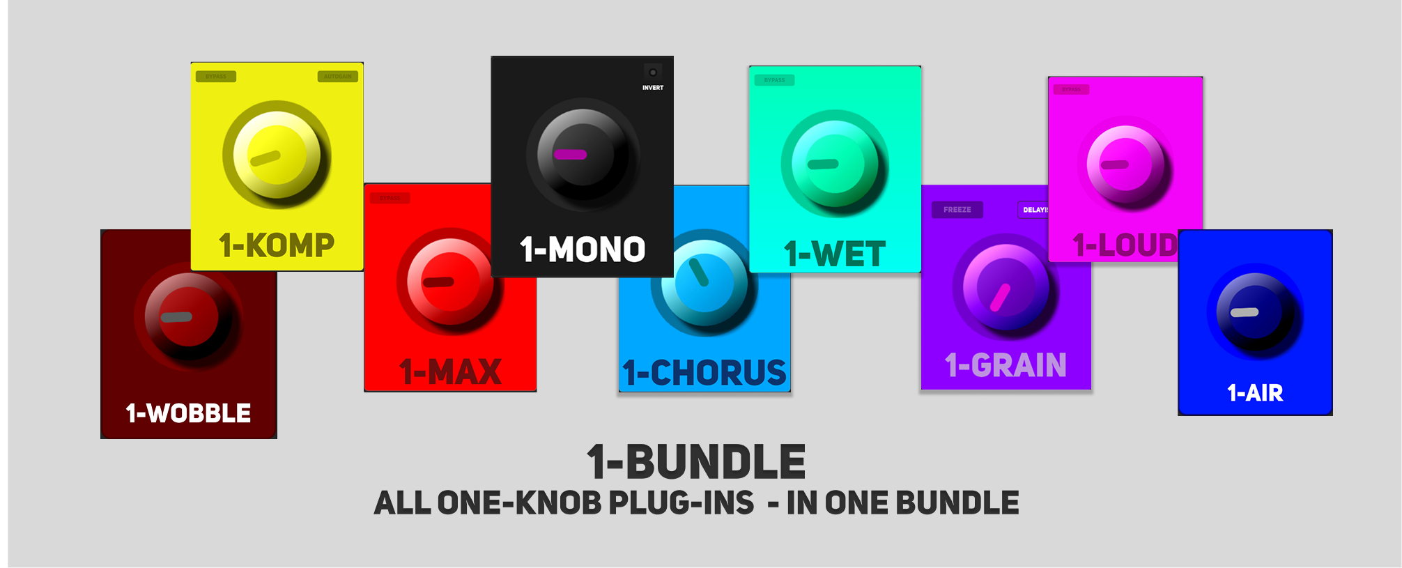 23DSP Releases 1-Wobble and 1-Air, Expanding the 1-Knob Plugin Series