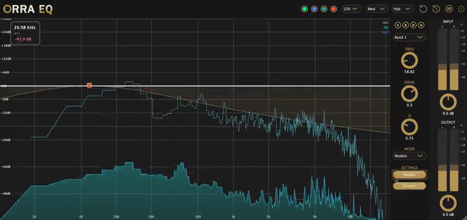 Orra EQ by Orra Audio - EQ Plugin VST3 Audio Unit AAX