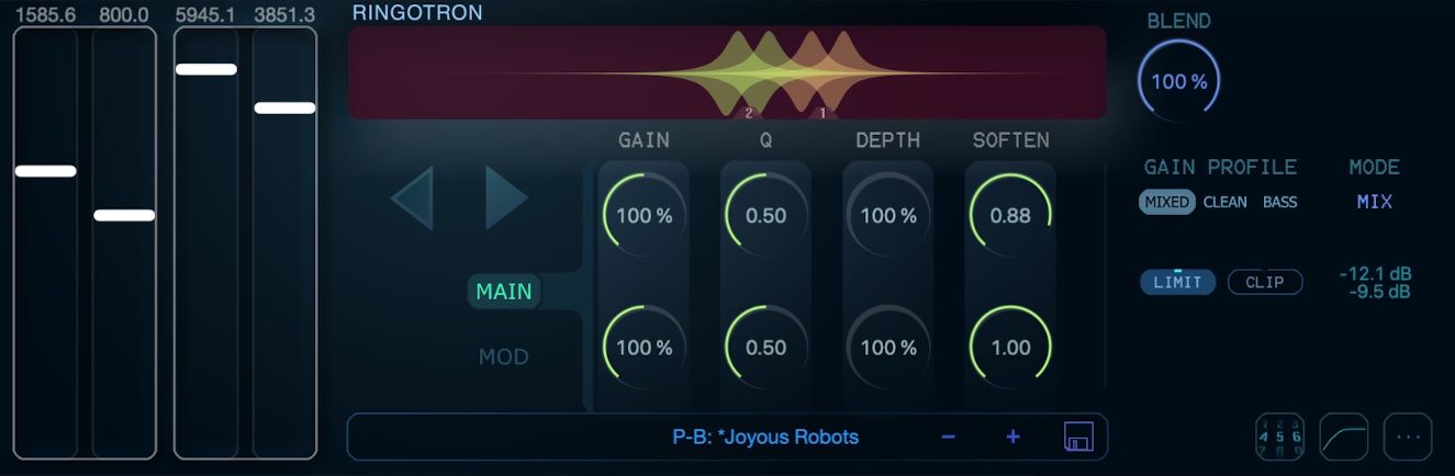 Quantovox releases Ringotron - Multi-Band Ring Modulator Plugin for iOS