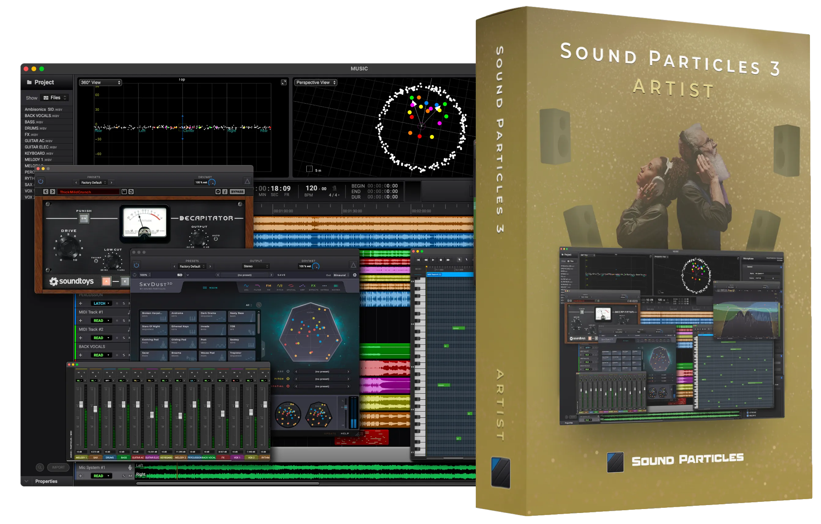 Sound Particles 3 Artist (Perpetual) by Sound Particles