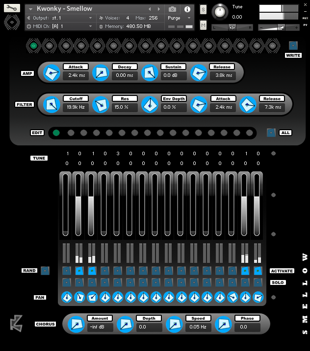 Kwonky Instruments "Smellow" for Kontakt is now free