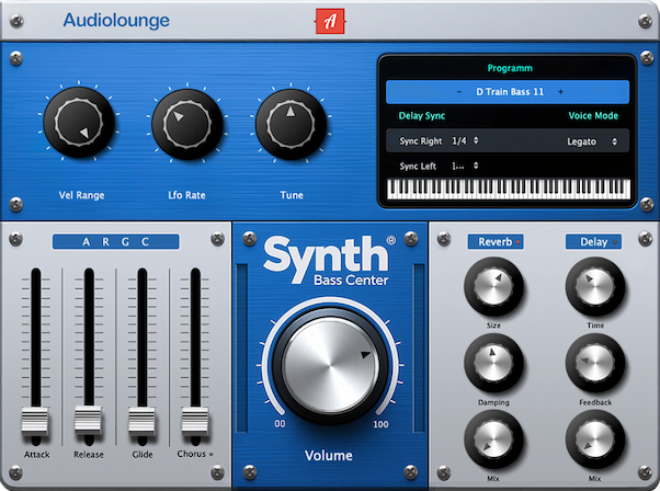 Synth Bass Center by Audiolounge Soft - Bass Synthesiser Plugin VST ...