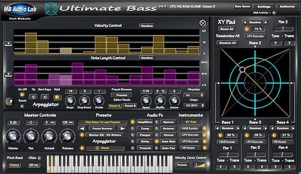 MB Ultimate Bass by MB Audio Lab - Virtual Instrument Bundle Plugin VST ...