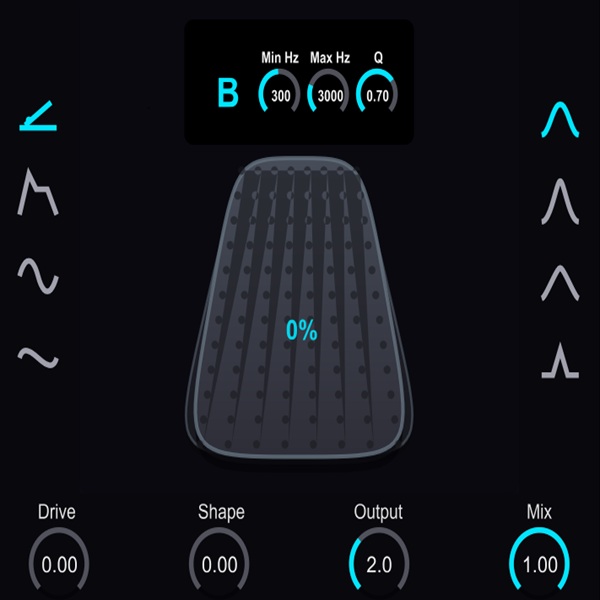 Wah Pedal M4L Device by Dystopian Waves - wah wah effect Application