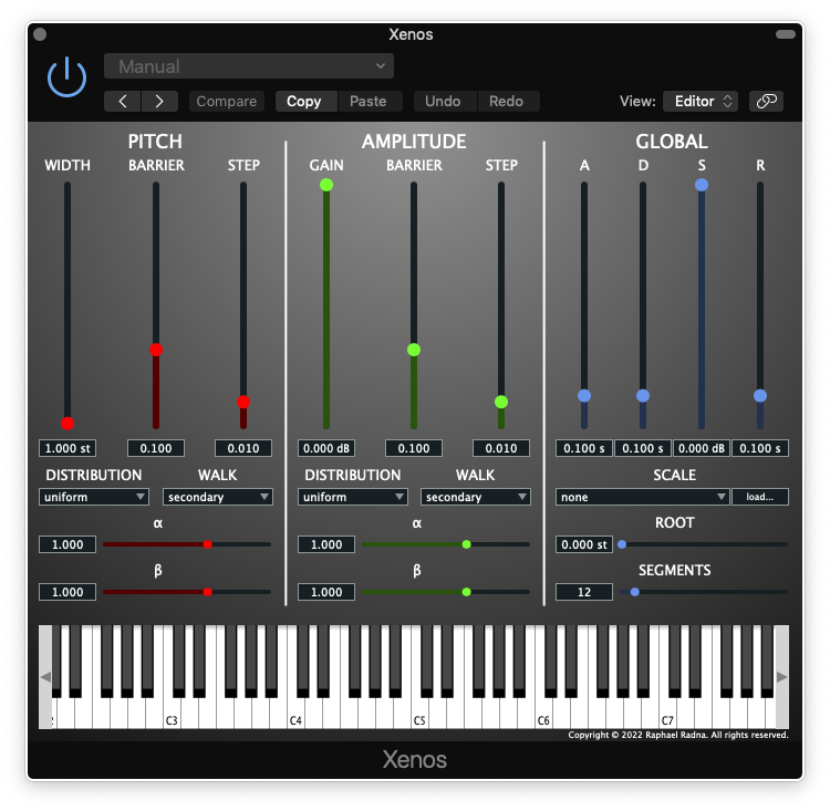 Xenos by Raphael Radna - Dynamic Stochastic Synthesis Plugin VST3 Audio ...
