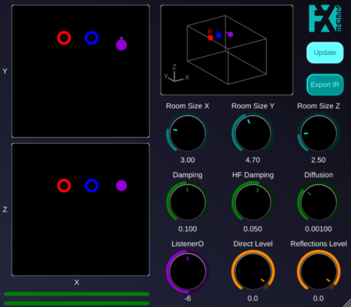 AmbiRR - Ambisonic Room Reverb by FX-Mechanics - Reverb Plugin VST VST3 LV2
