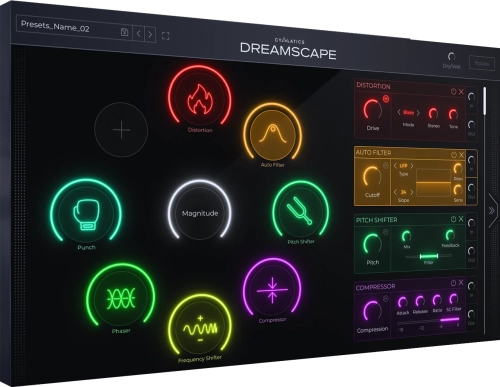 Dreamscape by Cymatics - Modular FX Plugin VST3 Audio Unit