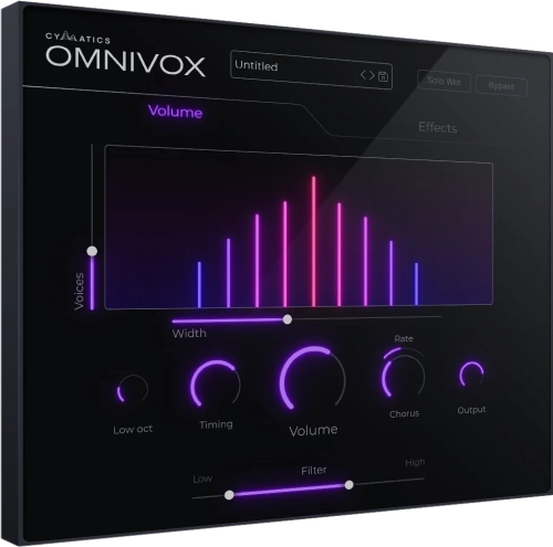 Omnivox by Cymatics - Harmonizer Plugin VST3 Audio Unit