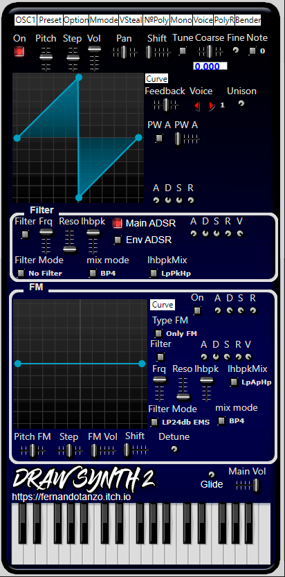 Draw Synth 2 by Fernando Tanzo - Synth (FM) Wave Plugin VST VST3