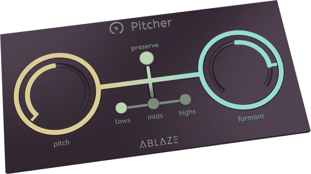 Pitcher by Ablaze - Pitch Shifter Plugin VST VST3 Audio Unit AAX CLAP LV2