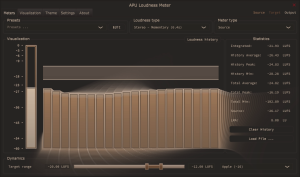 APU Loudness Meter by APU Software - Loudness Meter Plugin VST3 Audio ...