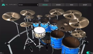 ML Drums by ML Sound Lab - Modular Drum Sampler Plugin VST3 Audio Unit AAX